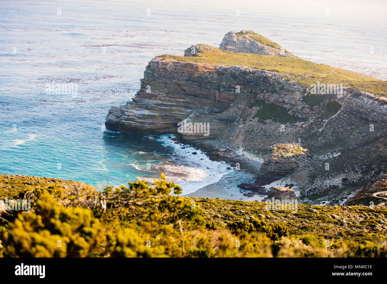 Landscape of beautiful Cape of Good Hope in South Africa Stock Photo ...