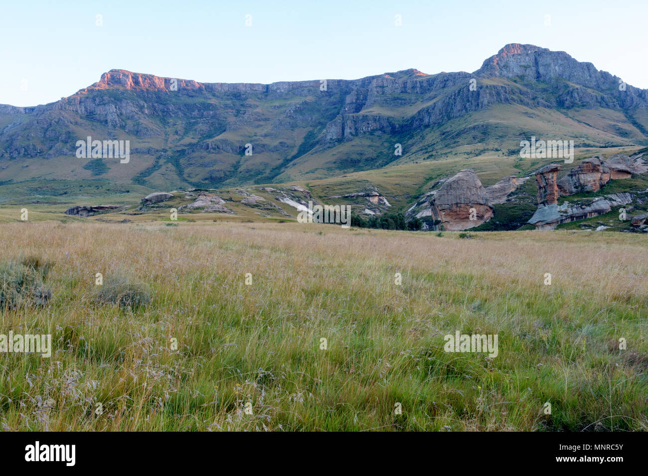 Scenic mountain early morning Stock Photo - Alamy