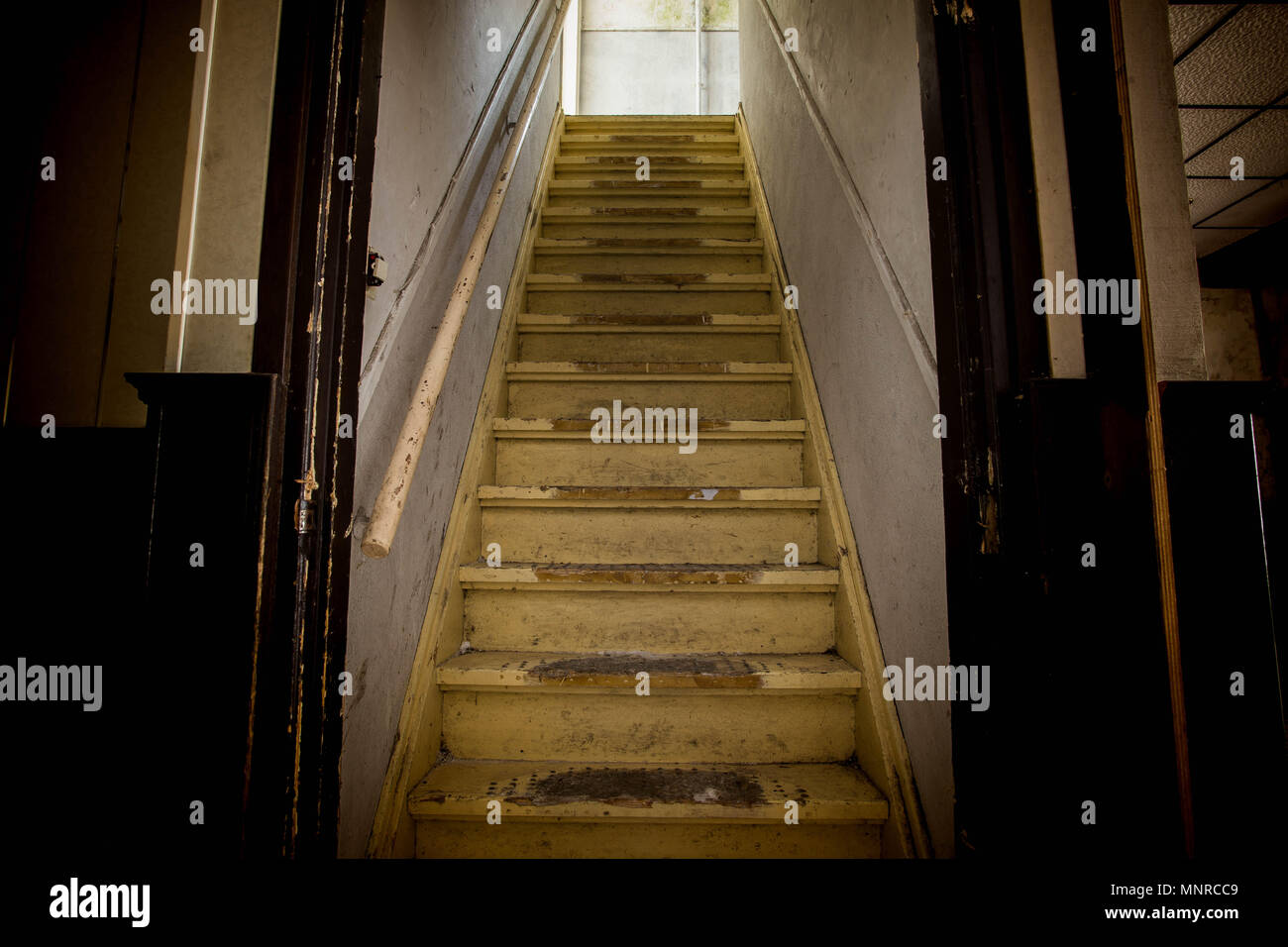 Stairs Wooden Staircase Broken High Resolution Stock Photography and ...