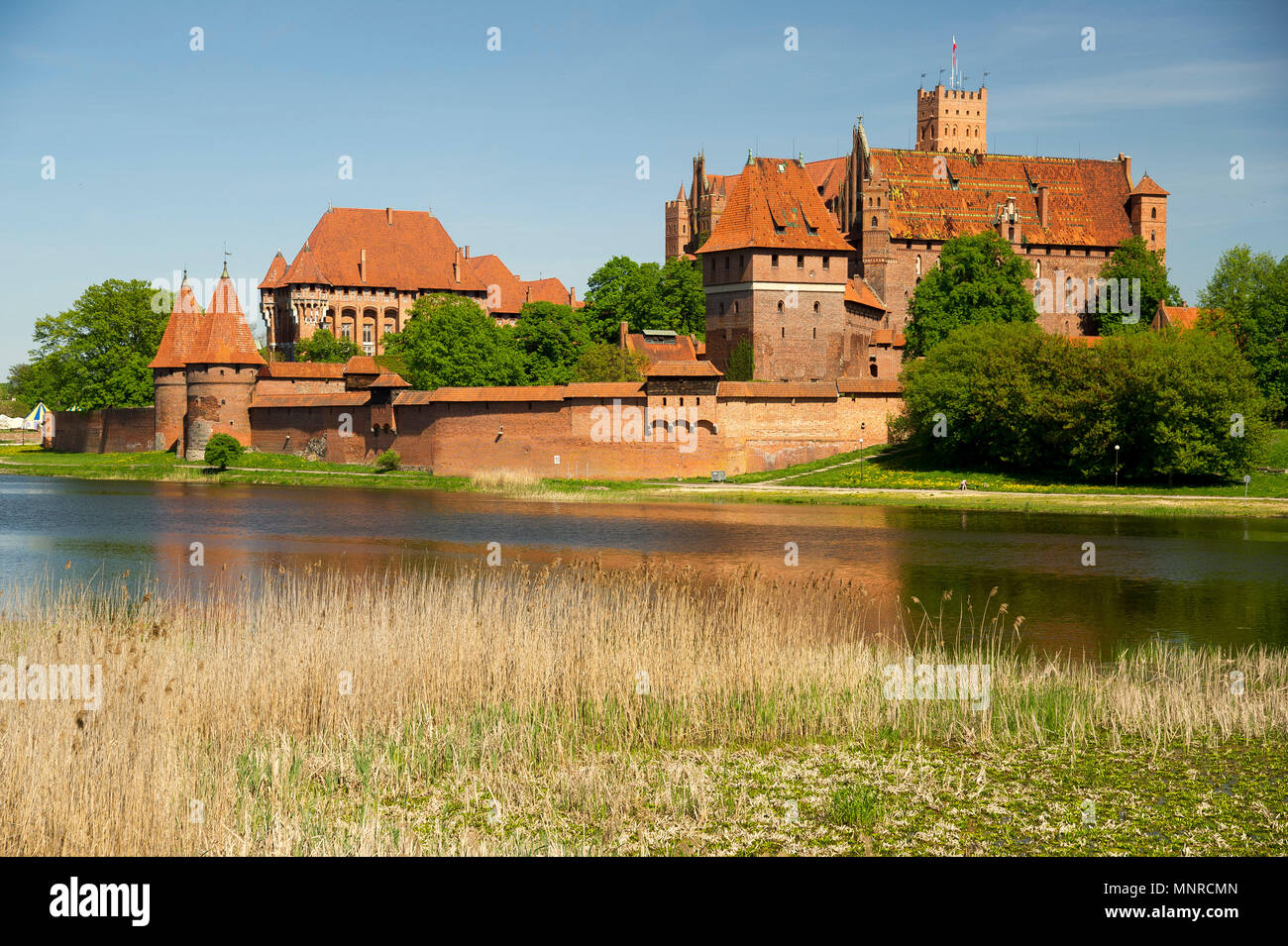 Teutonic Order castle listed World Heritage by UNESCO in Malbork ...