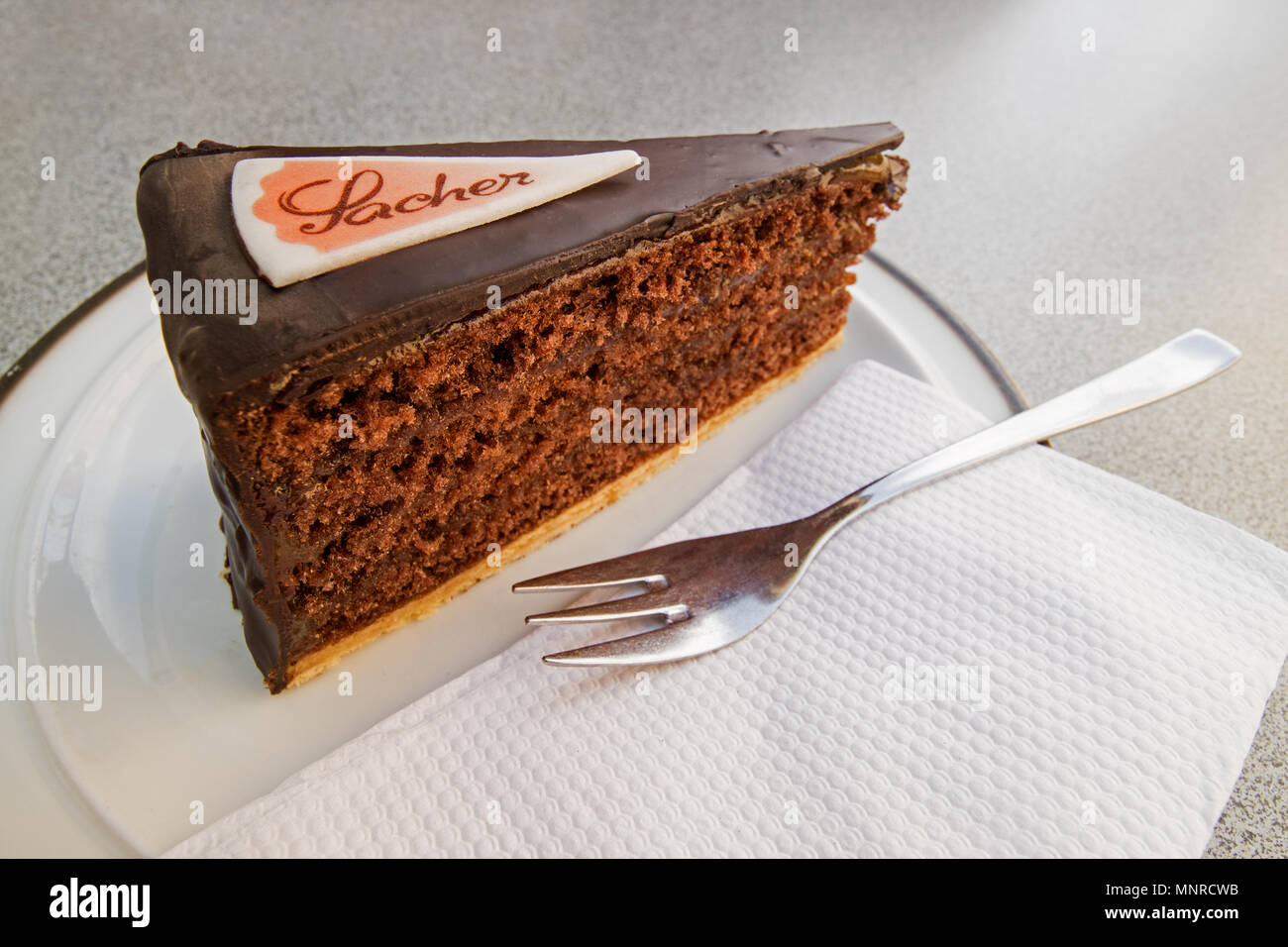 Austrian chocolate cake hi-res stock photography and images - Alamy
