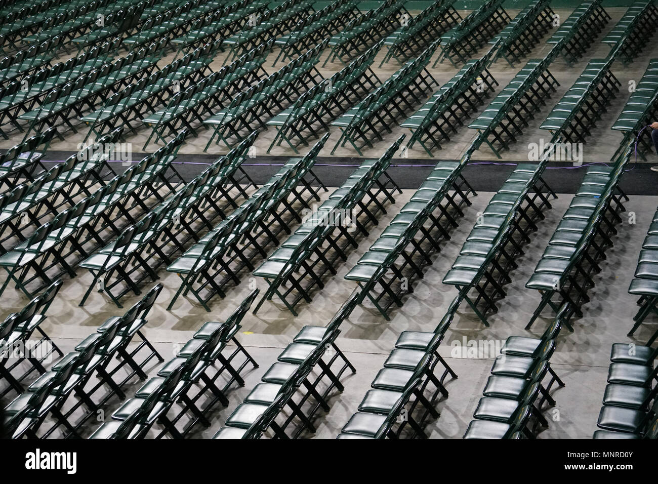 University graduation chairs hi-res stock photography and images - Alamy
