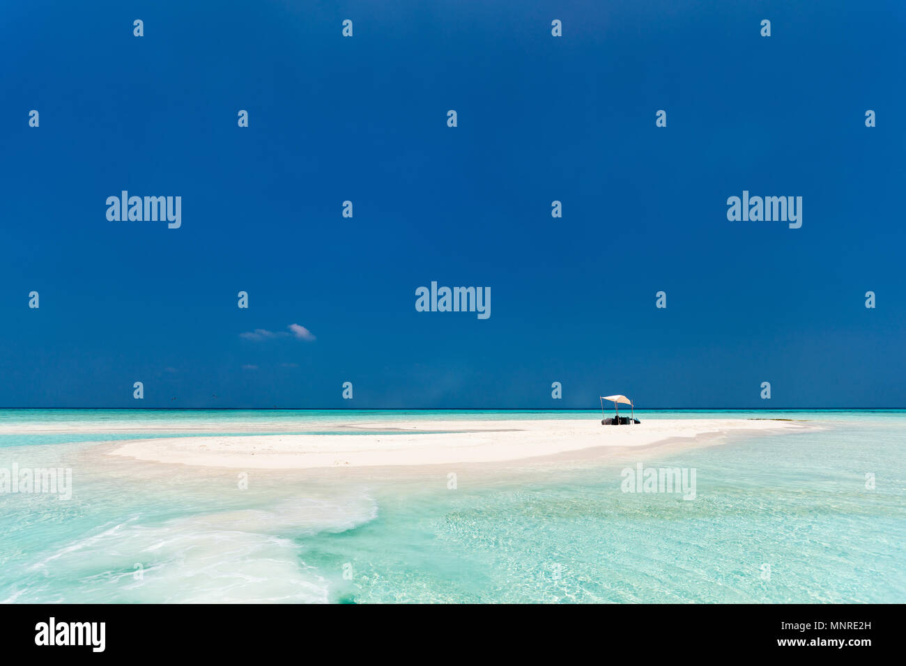Beautiful tropical beach on sandbank at Maldives Stock Photo - Alamy