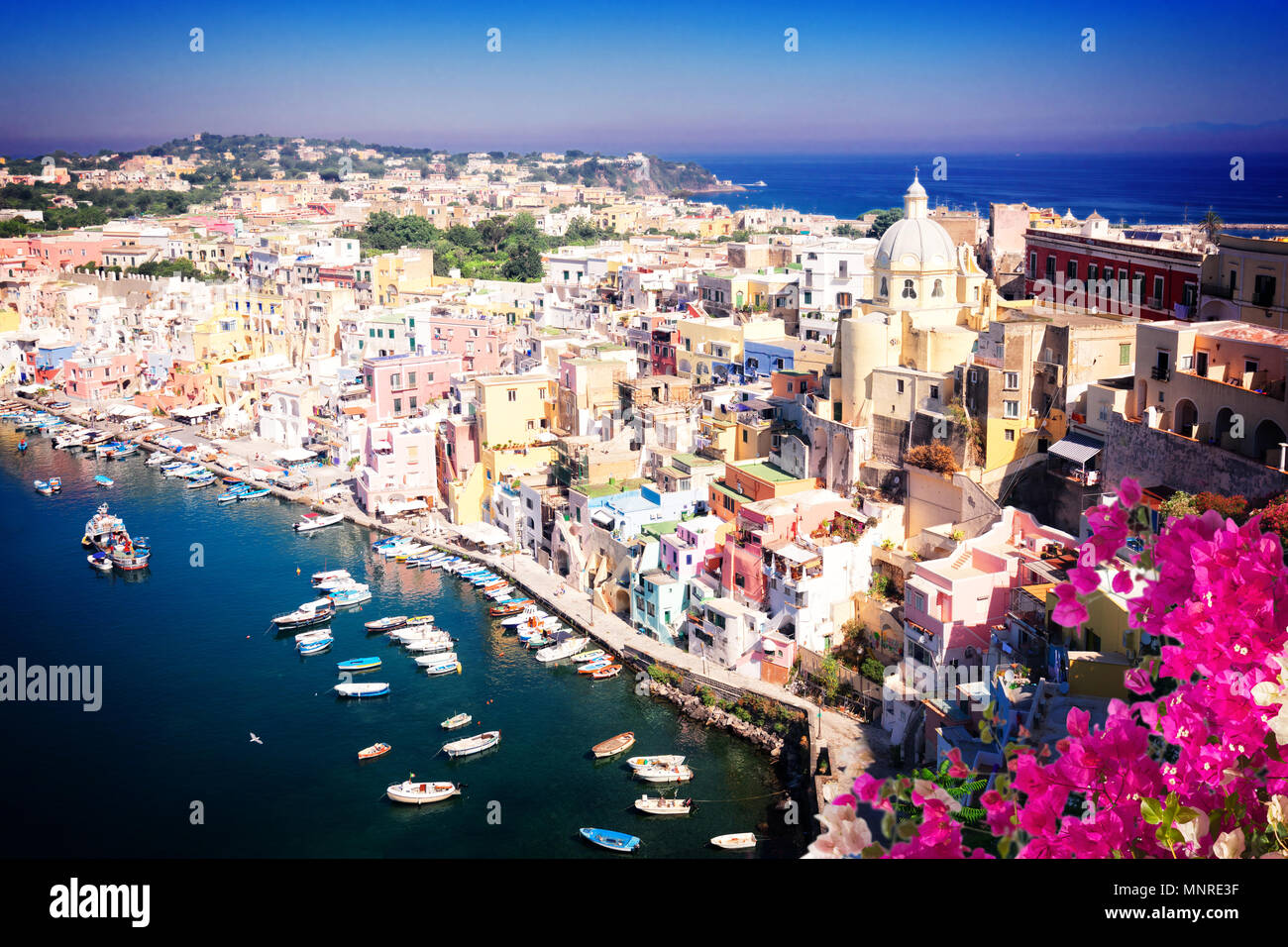 Panoramic aerial view procida hi-res stock photography and images - Alamy