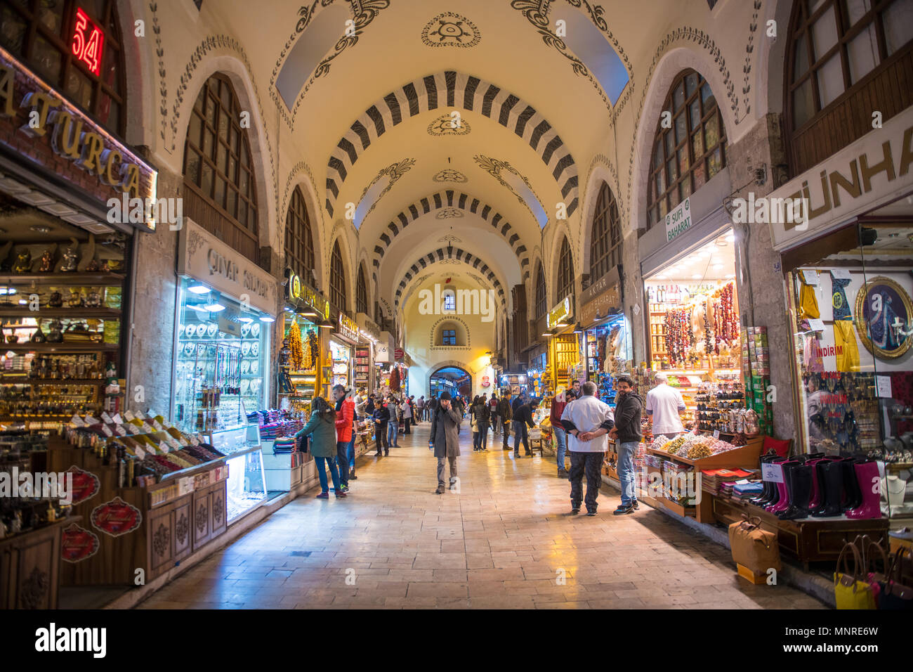 Storefronts lining hi-res stock photography and images - Alamy