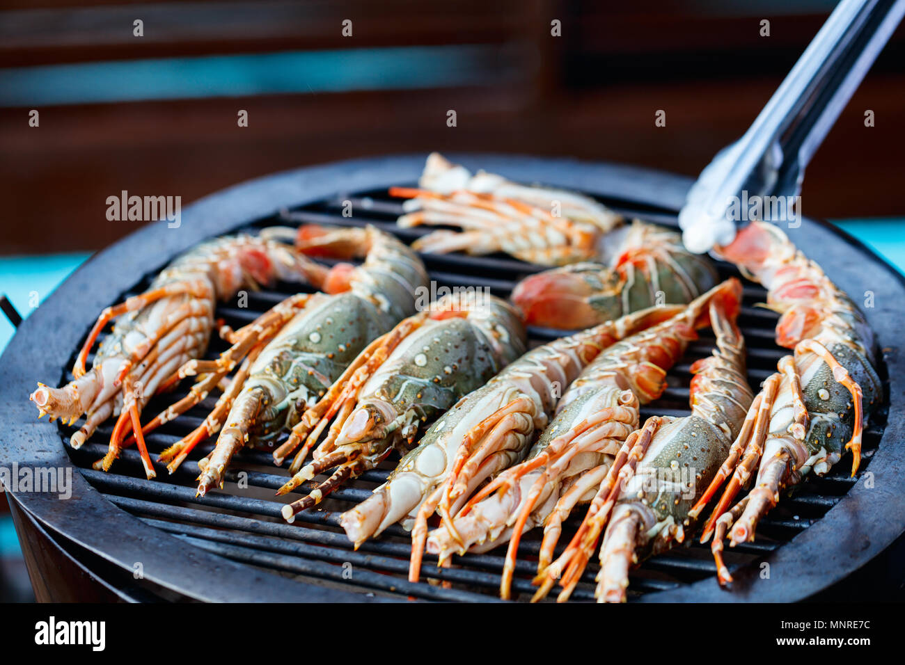 Lobster grill hi-res stock photography and images - Alamy