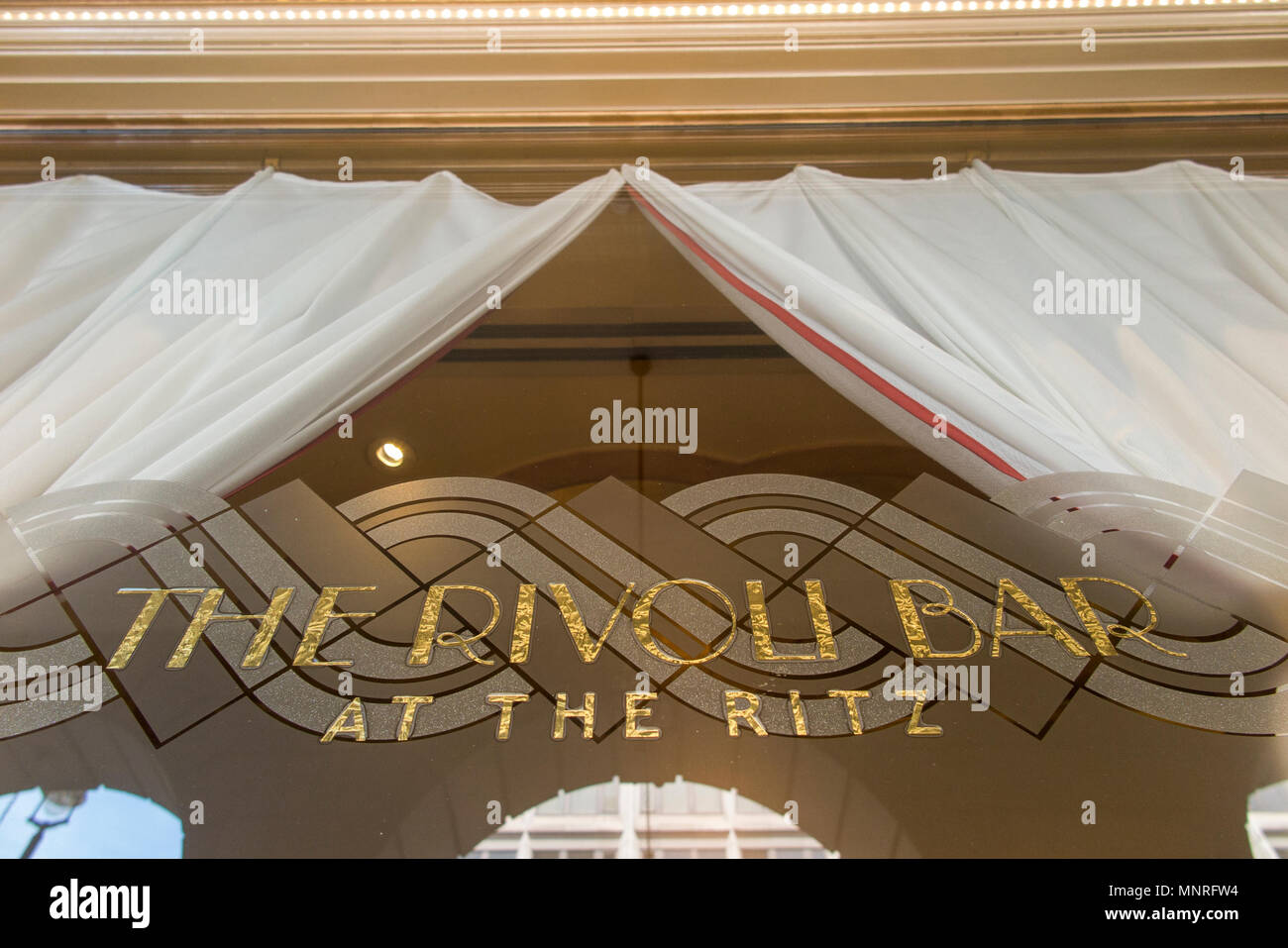 The famous Rivoli Bar at the Ritz Hotel in London Stock Photo - Alamy