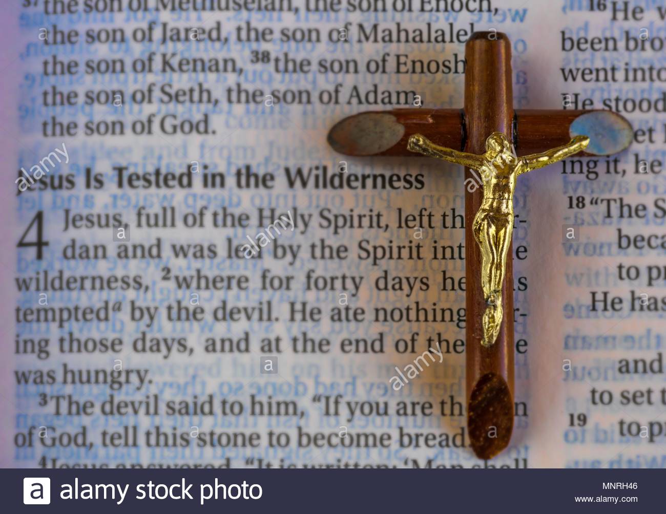 Jesus In The Wilderness Stock Photos & Jesus In The Wilderness Stock ...