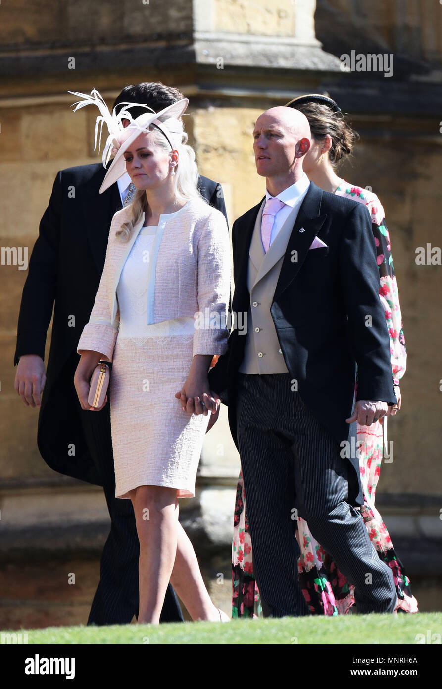 Dean Stott arrives at St George's Chapel in Windsor Castle for the ...