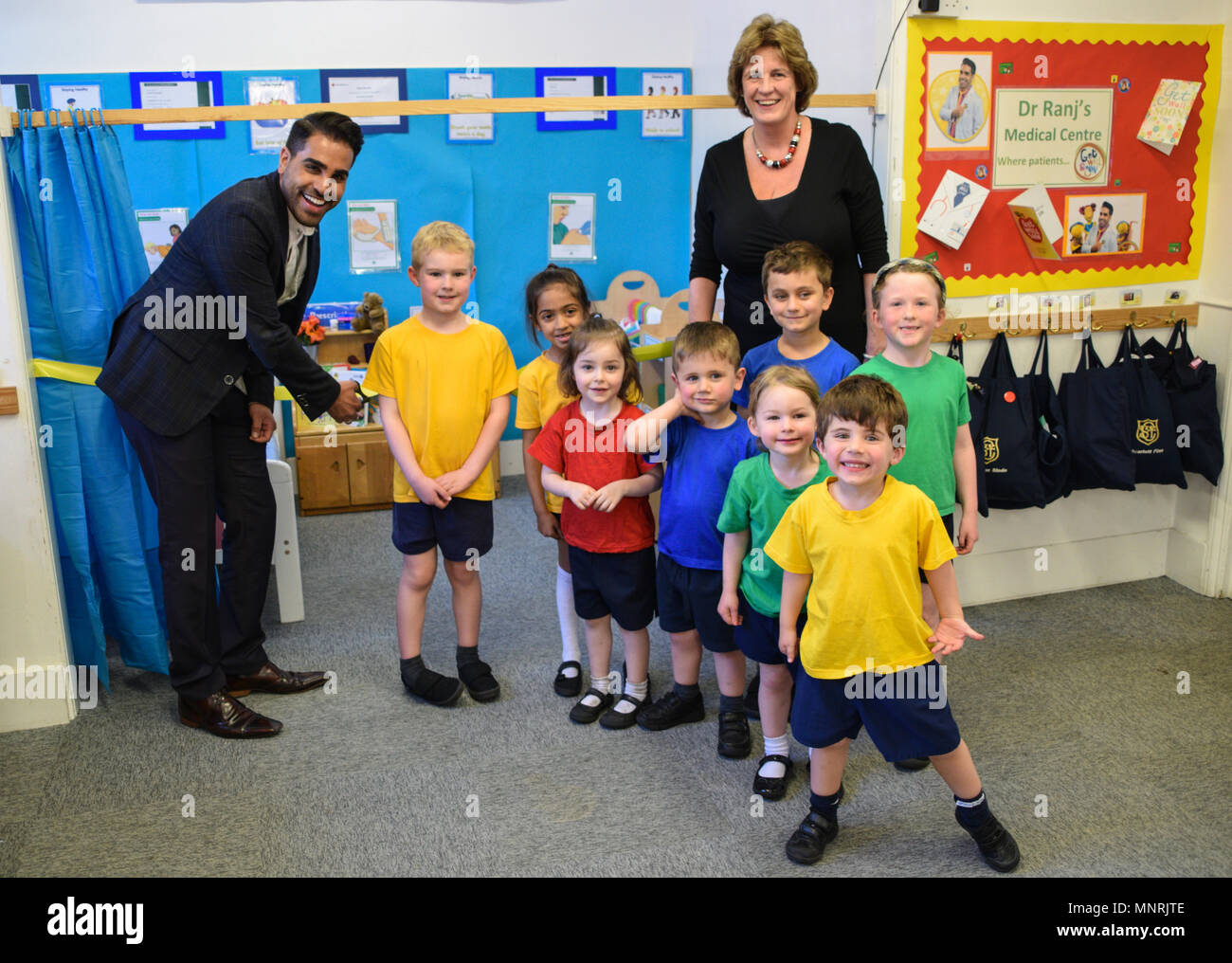 Celebrity doctor Dr Ranj from Cbeebies visits St Christopher's Pre Prep ...