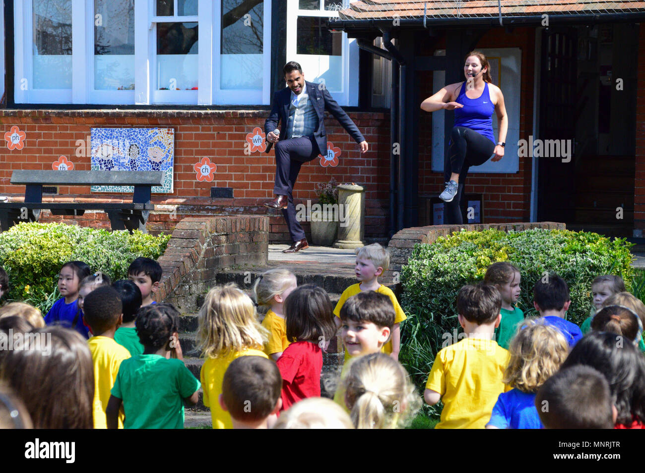 Celebrity doctor Dr Ranj from Cbeebies visits St Christopher's Pre Prep ...
