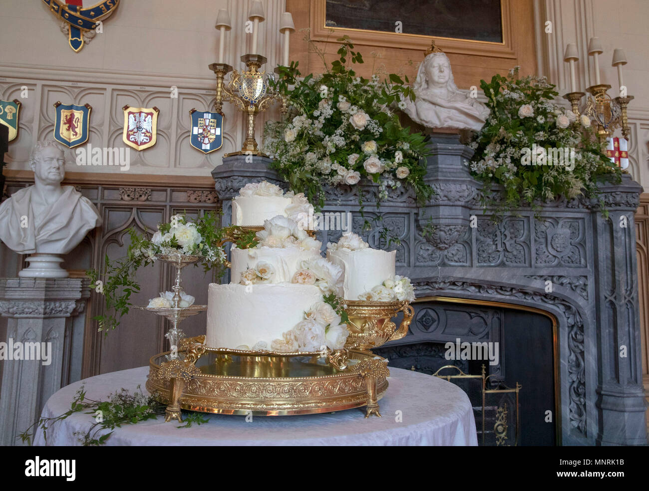 The wedding cake by Claire Ptak of London-based bakery Violet Cakes in ...