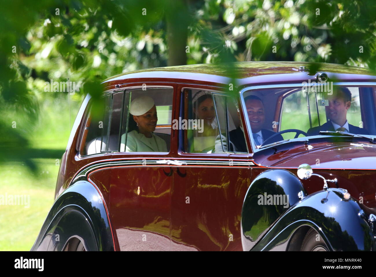 Meghan Markle leaves the Cliveden House Hotel, accompanied by her ...