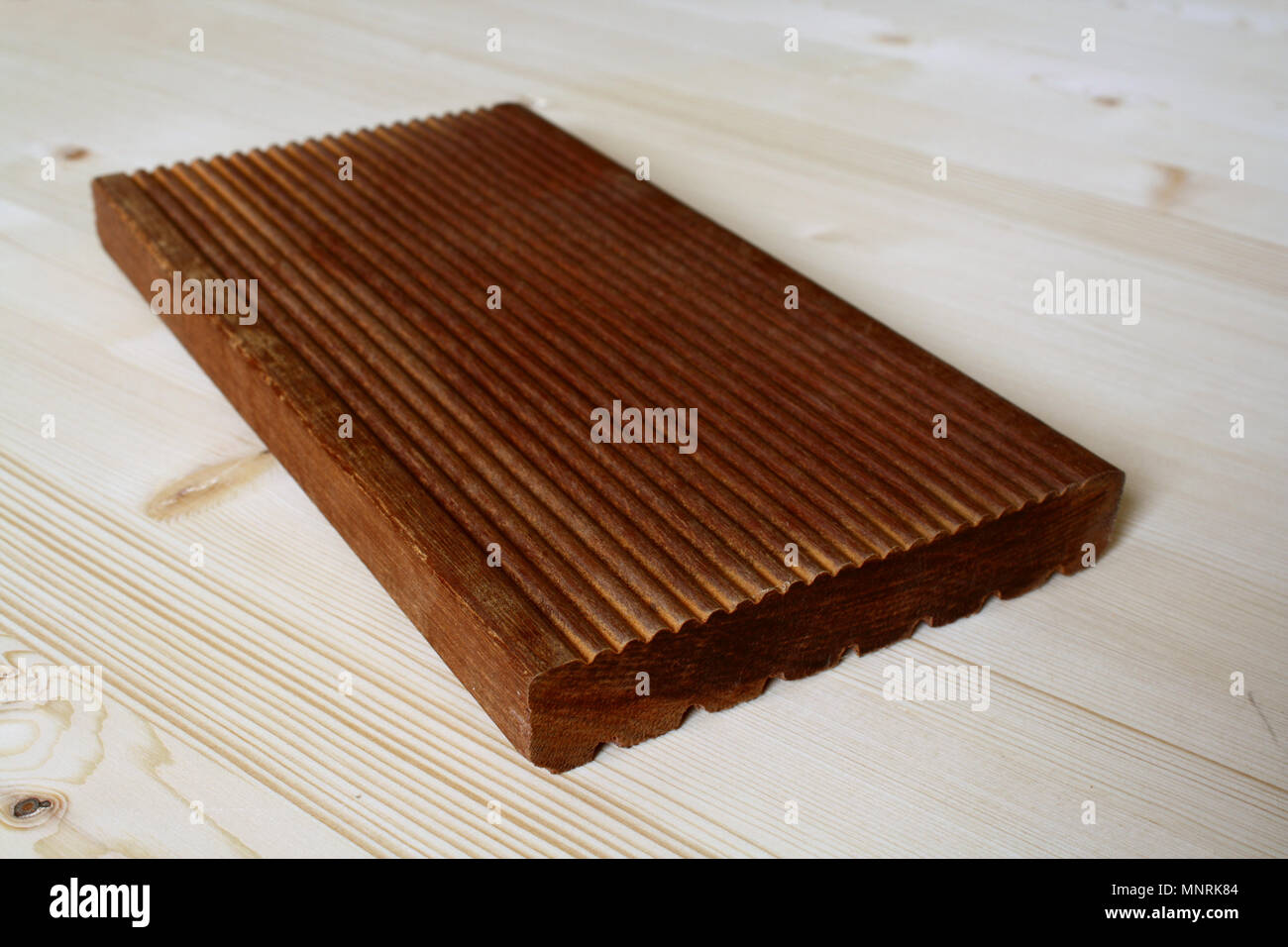 Special terrace panel made from massaranduba wood Stock Photo - Alamy