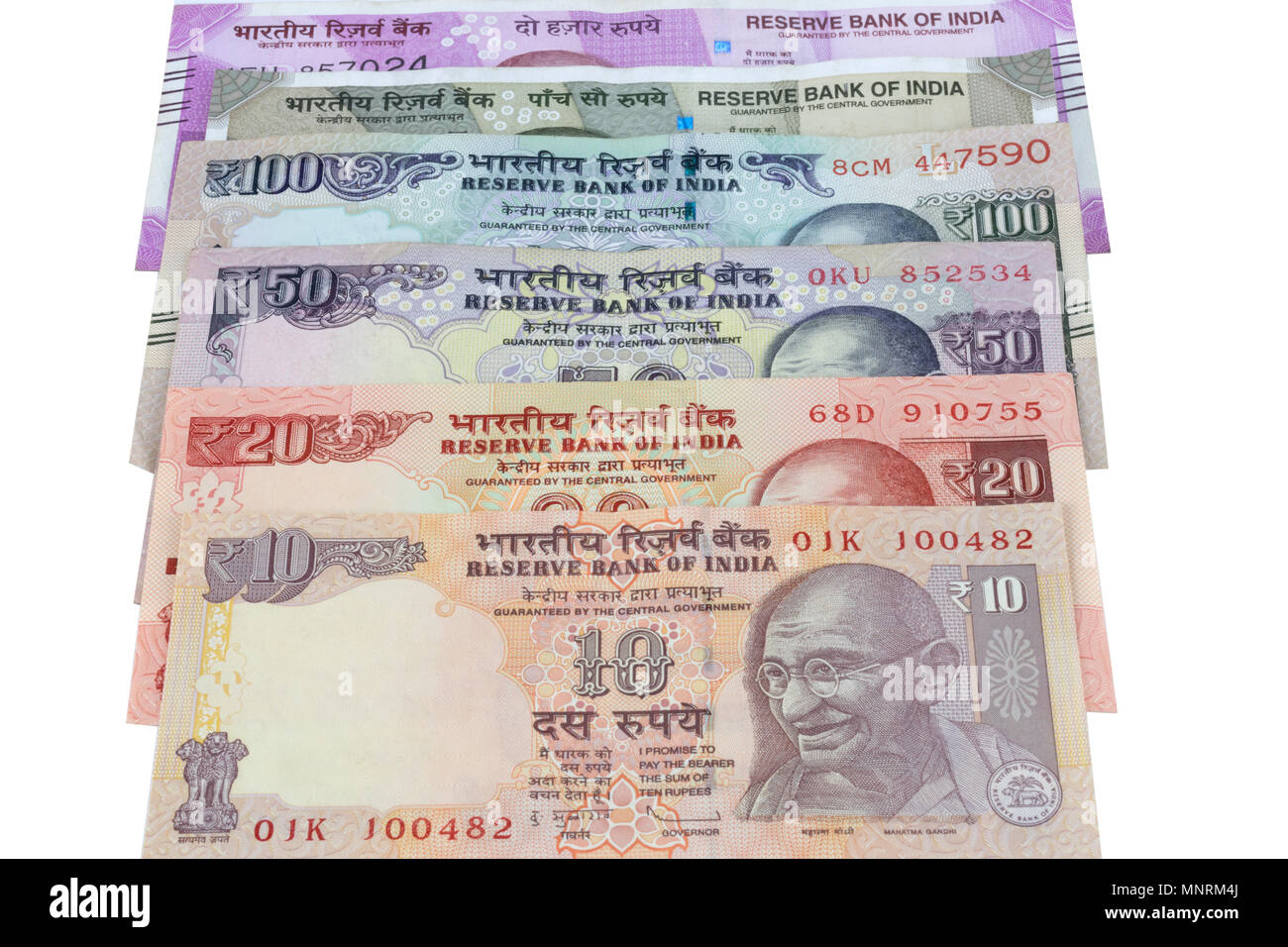 Currency note of India Stock Photo - Alamy