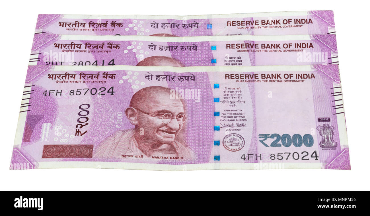 Currency note of India Stock Photo - Alamy
