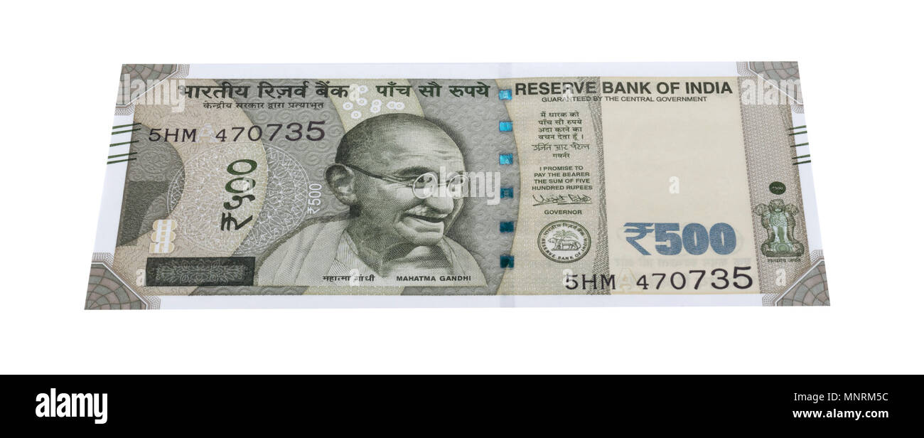 Currency note of India Stock Photo - Alamy