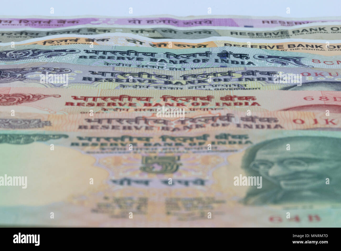 Currency note of India Stock Photo - Alamy
