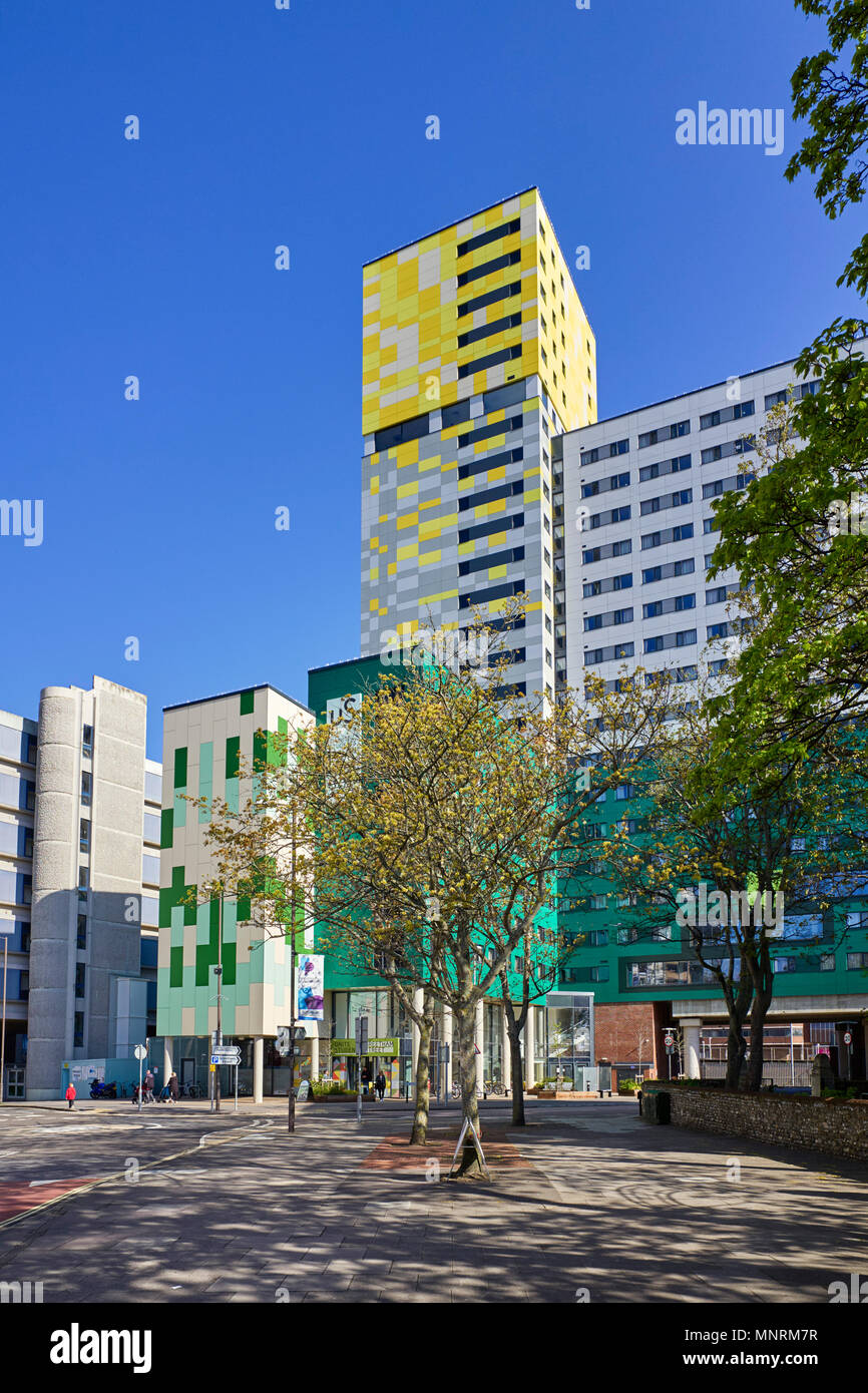 The Unite Students accommodation block in Greetham Street in the centre ...