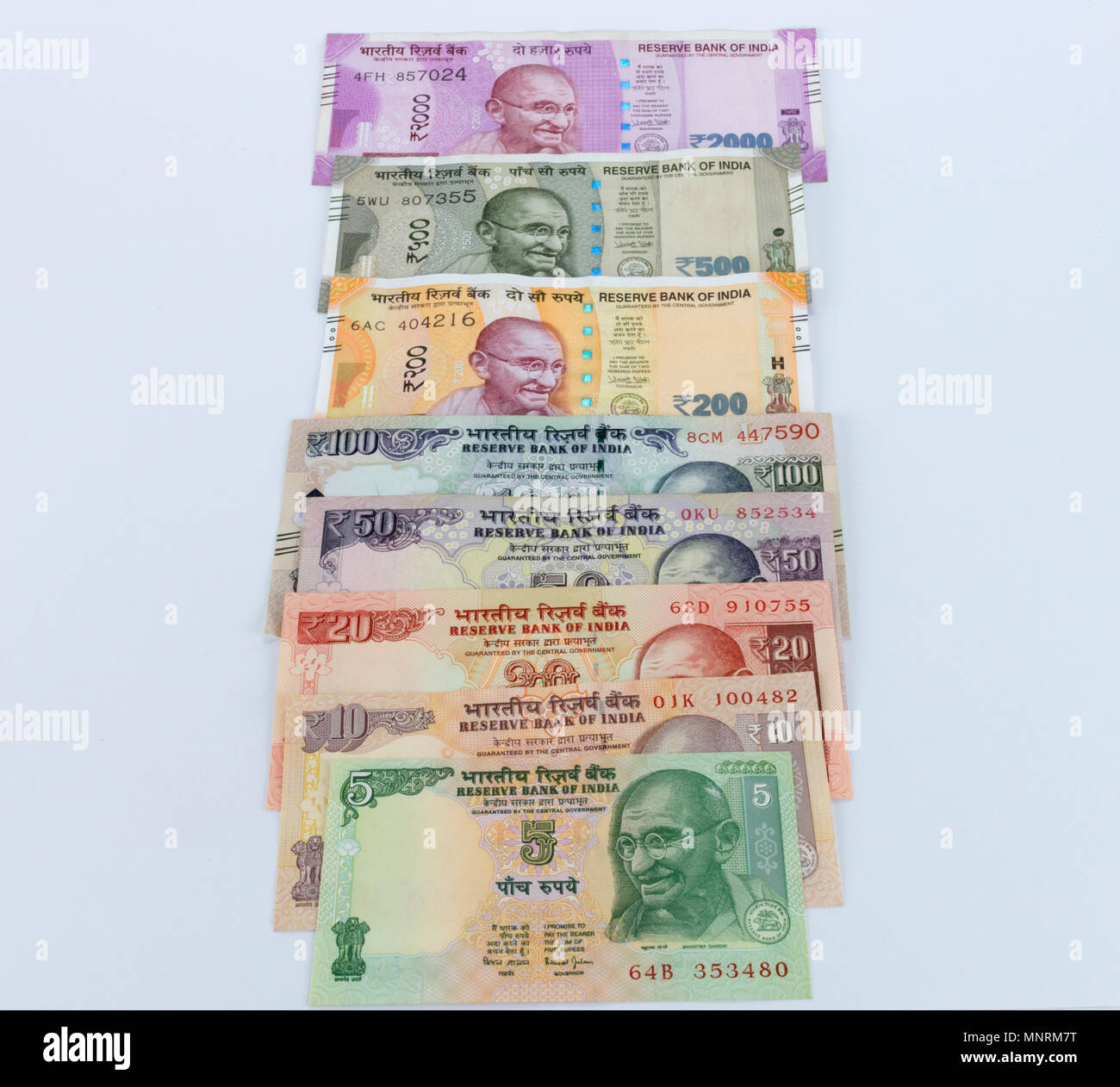 Currency note of India Stock Photo - Alamy
