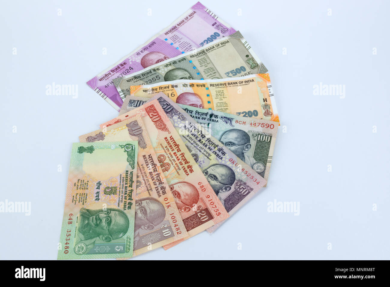 Currency note of India Stock Photo - Alamy