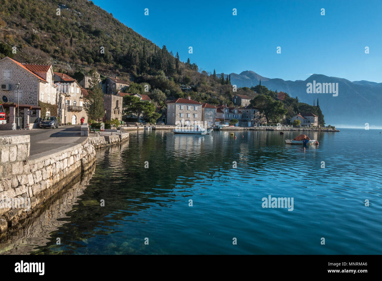 Perast Islands Montenegro Stock Photos & Perast Islands Montenegro ...