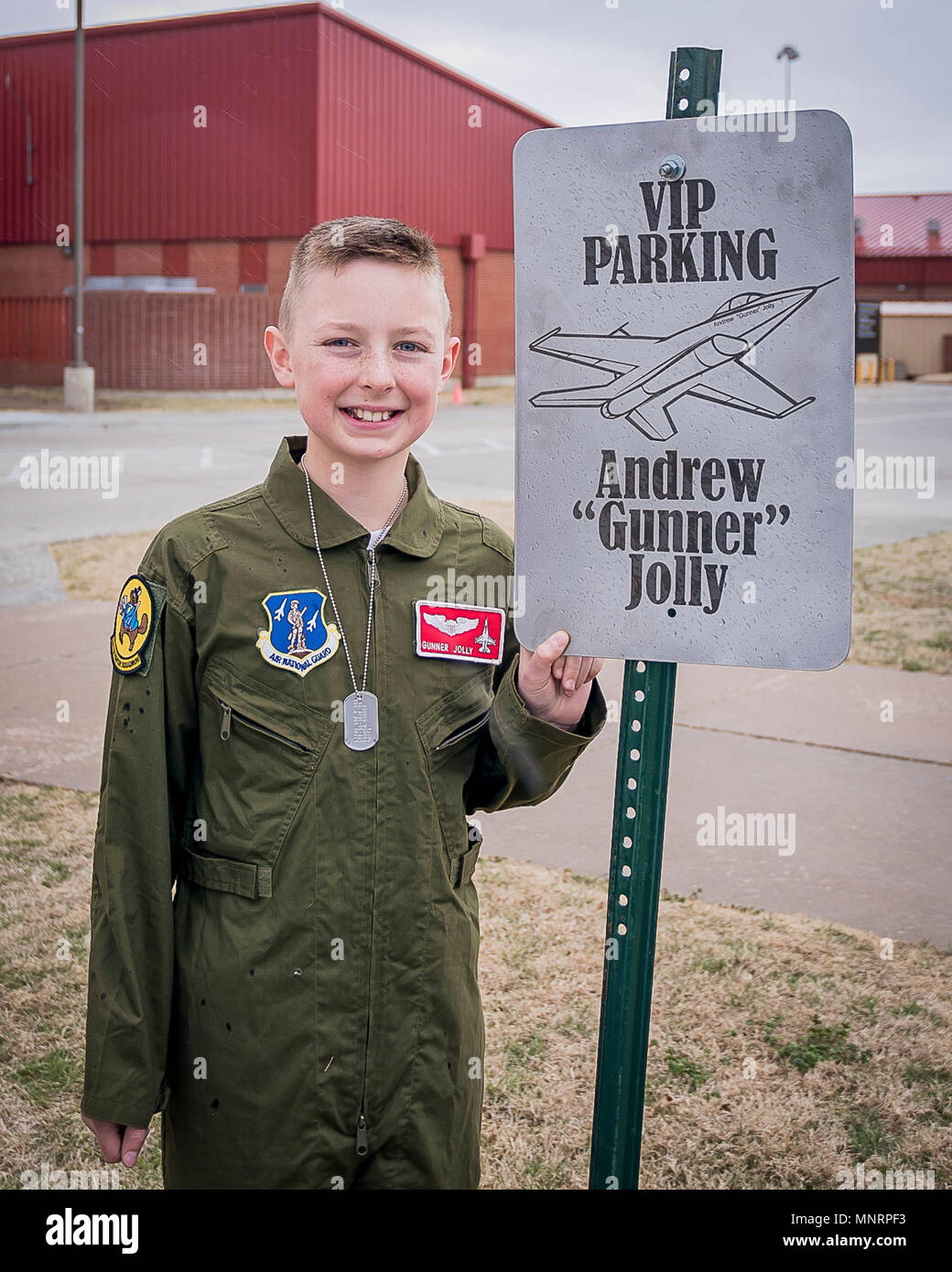 Andrew "Gunner" Jolly, Pilot For A Day, 138th Fighter Wing's newest Top ...