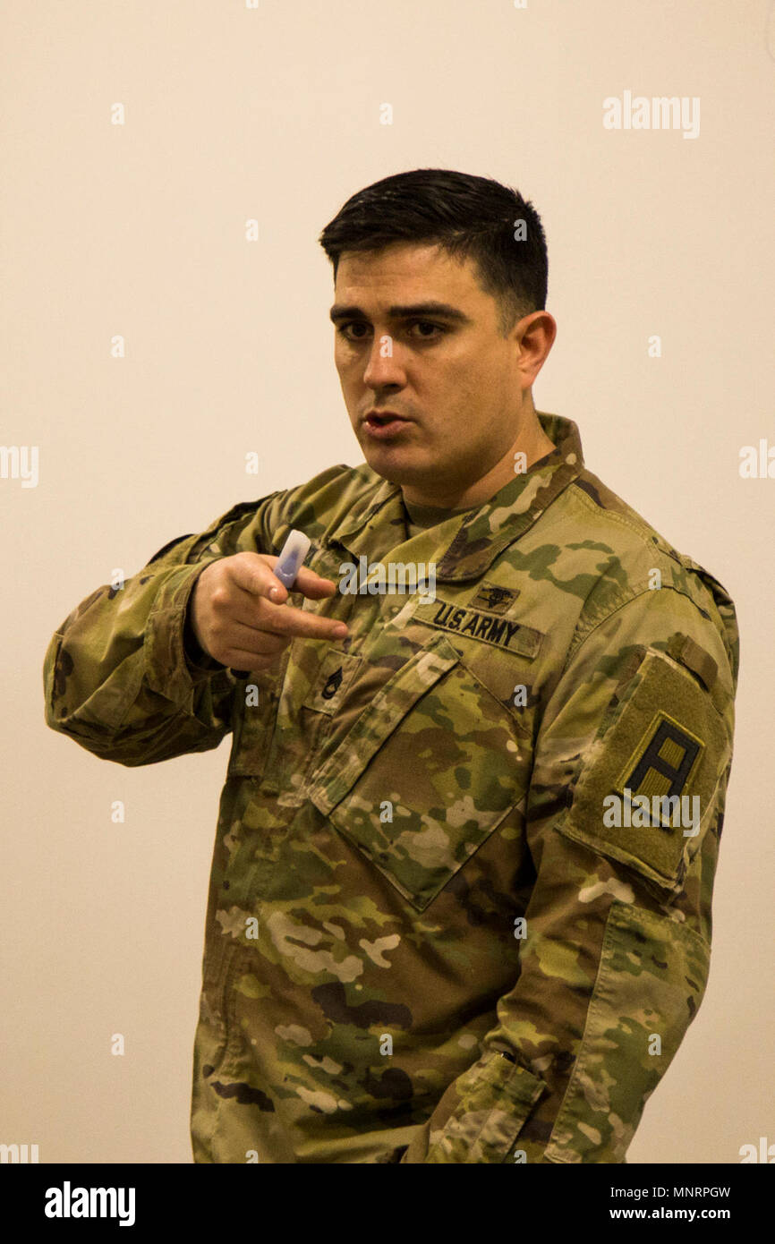 Sgt. 1st Class David Cook, an observer coach/trainer assigned to 1st ...