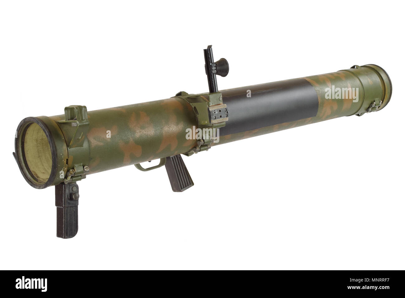 rocket propelled grenade launcher isolated on white Stock Photo - Alamy