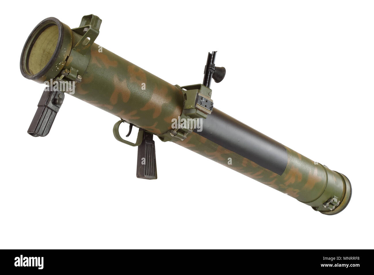 rocket propelled grenade launcher isolated on white Stock Photo - Alamy