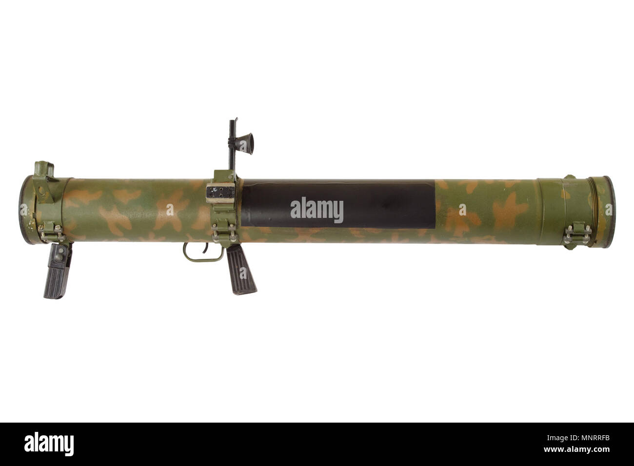 rocket propelled grenade launcher isolated on white Stock Photo - Alamy
