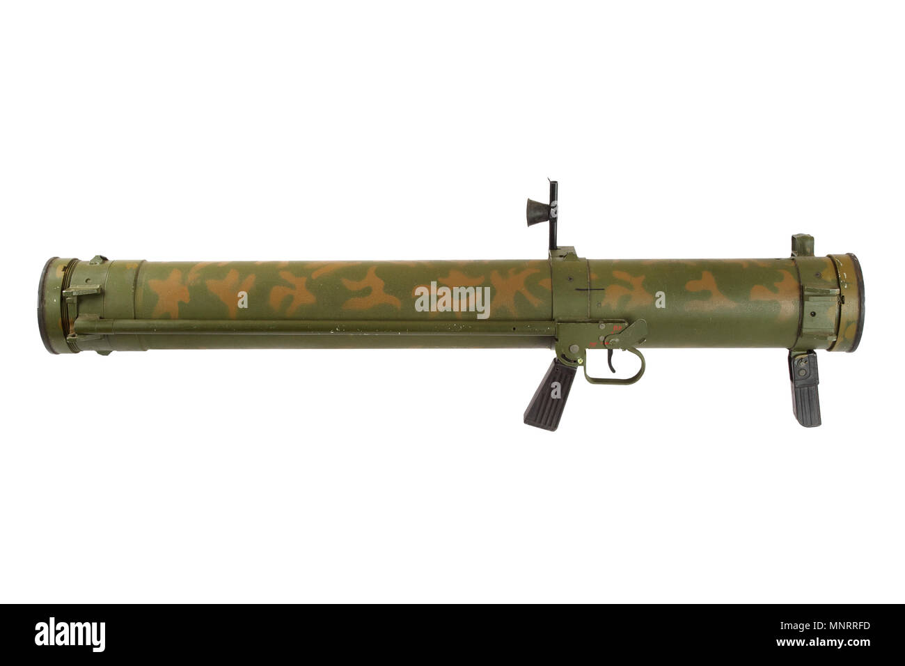 rocket propelled grenade launcher isolated on white Stock Photo - Alamy
