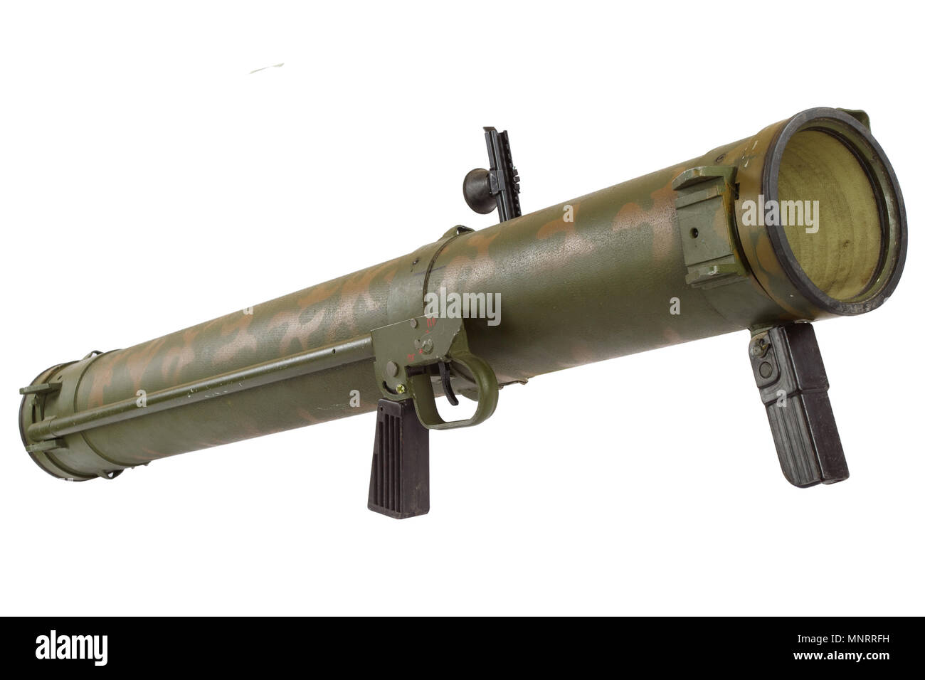 rocket propelled grenade launcher isolated on white Stock Photo - Alamy