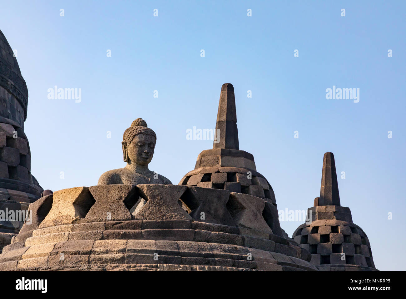 Borobudur Central Java Indonesia 04 May, 2018 The 9th century temple of ...