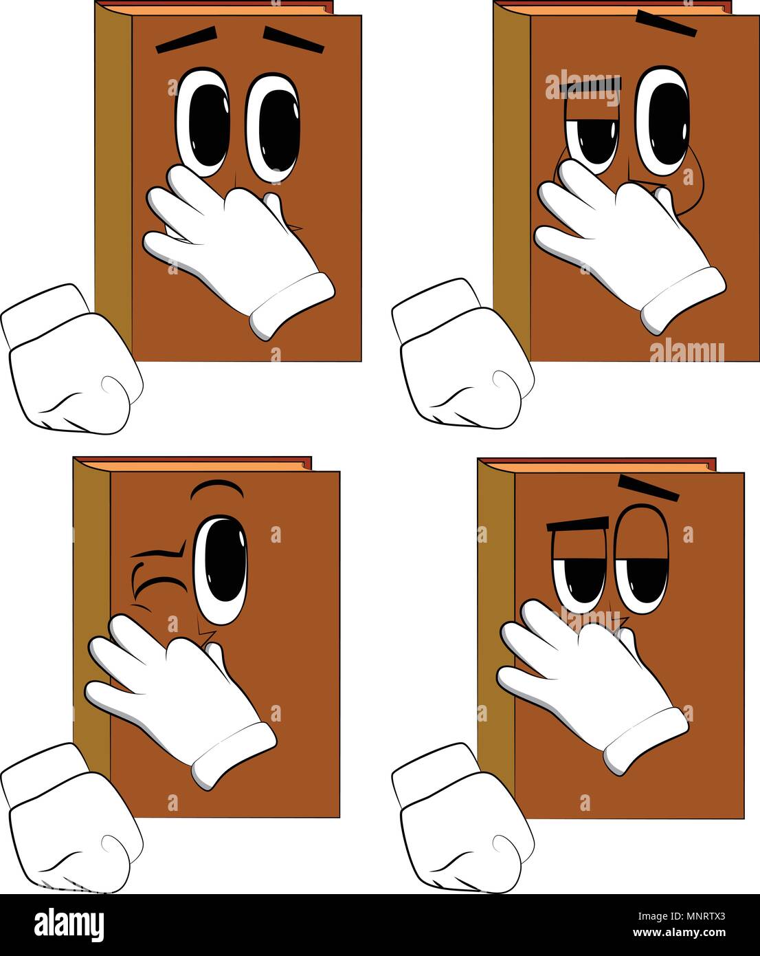 Good Smell Face Cartoon