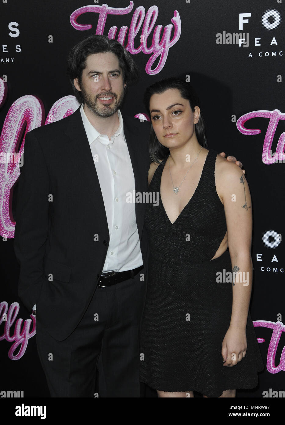 Film Premiere Tully Featuring: Jason Reitman, girlfriend Where: Los ...