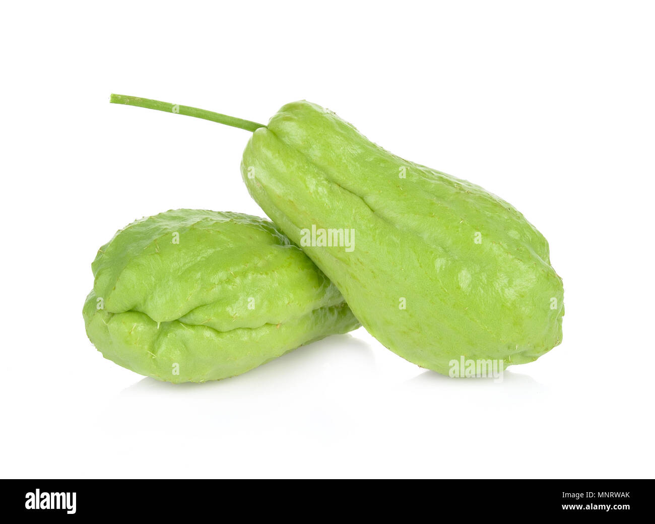 Chayote fruit Cut Out Stock Images & Pictures - Alamy