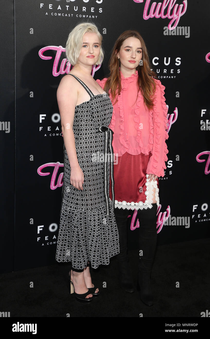 Premiere Of Focus Features' "Tully" Featuring: Mady Dever, Kaitlyn ...