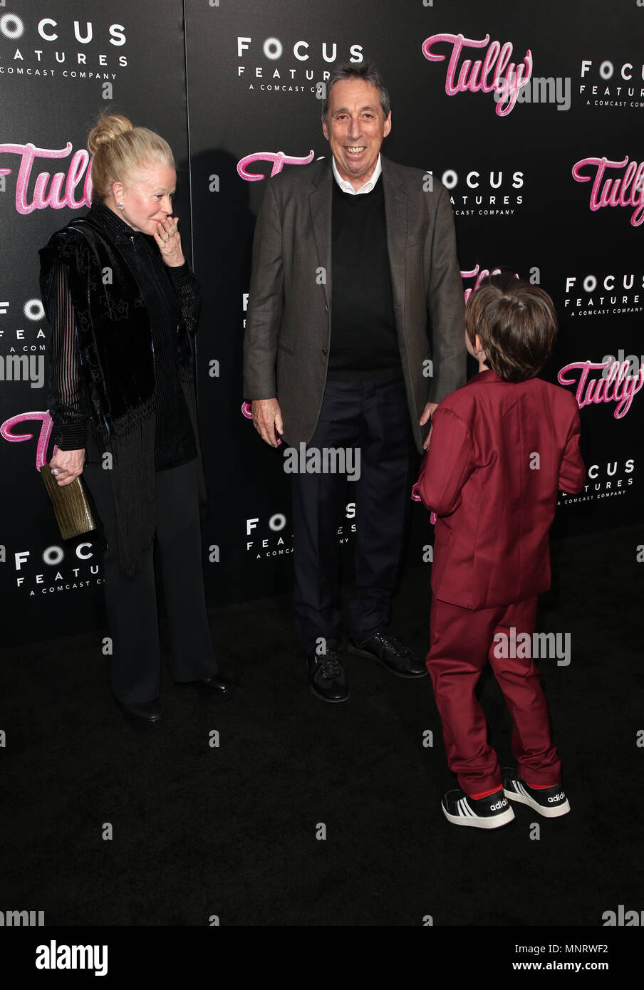 Premiere Of Focus Features' "Tully" Featuring: Ivan Reitman, Genevieve Robert, Asher Fallica ...