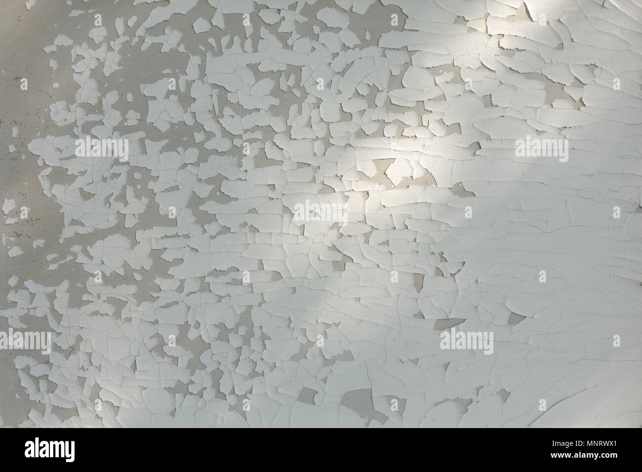 white painted wall with fallen and flaking paint chips Stock Photo - Alamy
