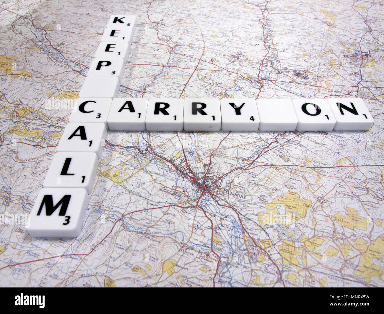 keep calm and carry on message following the Novichok nerve agent ...