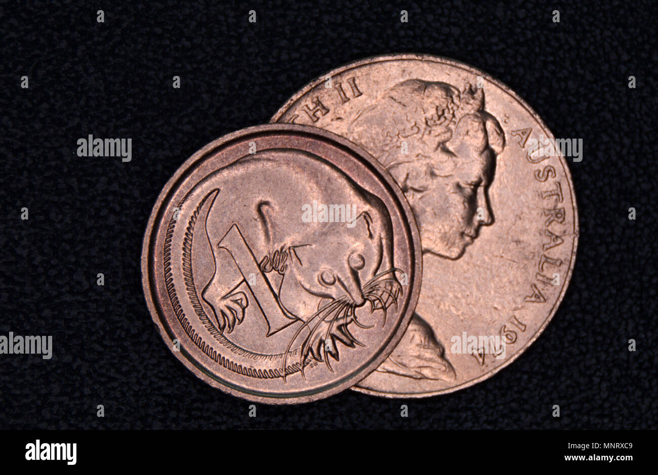 Australian 1 cent coin hi-res stock photography and images - Alamy