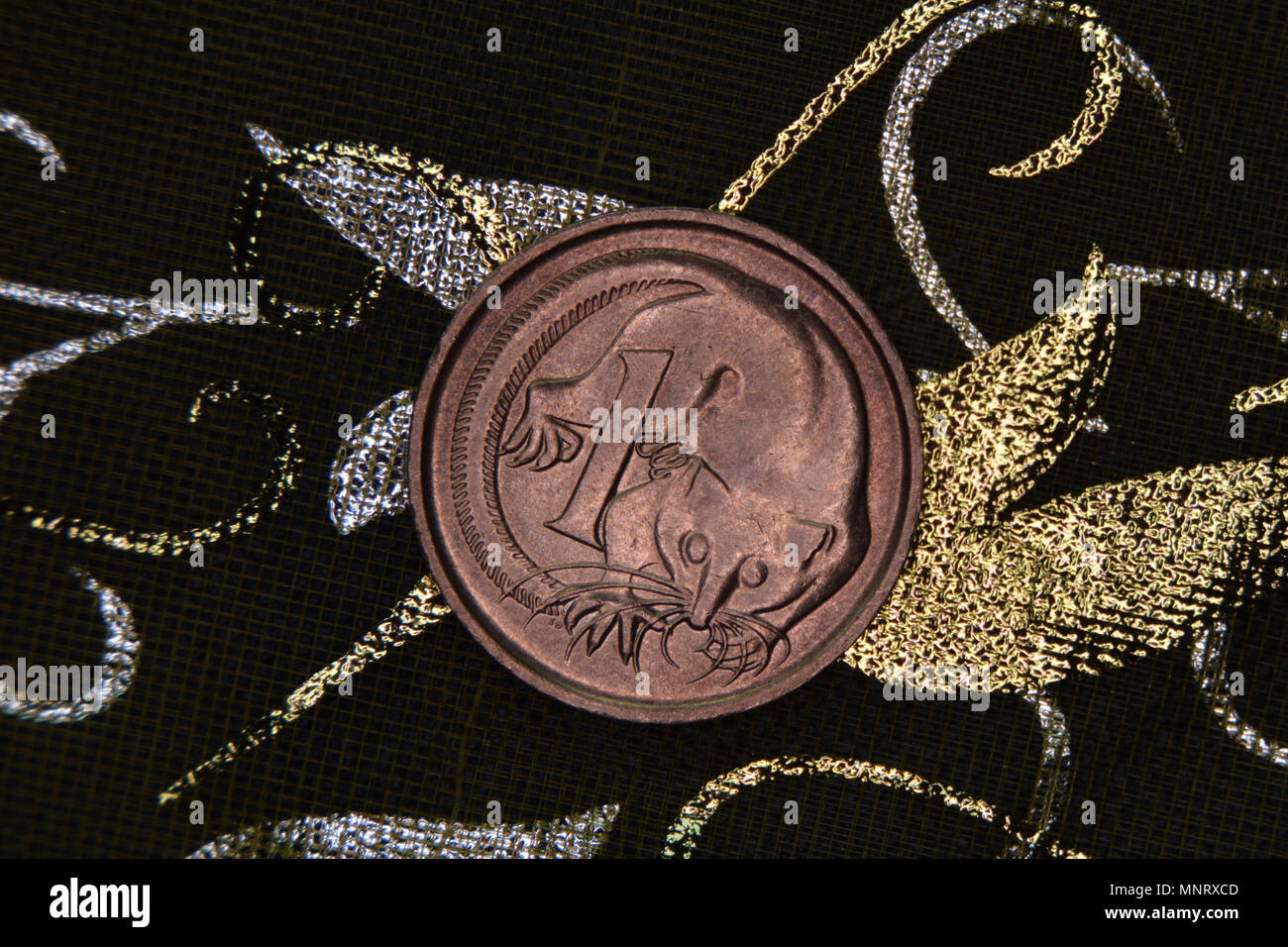 Australian 1 cent coin hi-res stock photography and images - Alamy