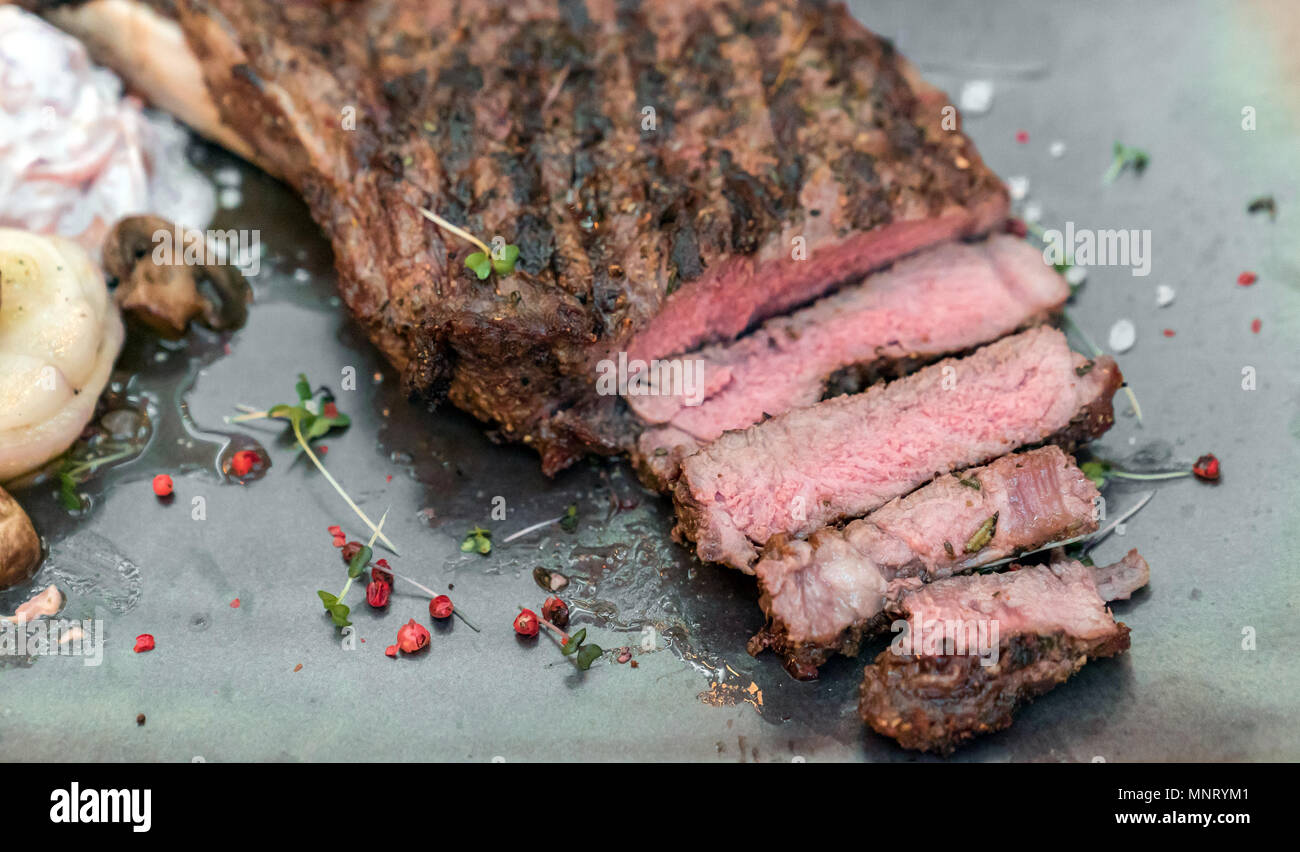 Korean beef ribs hi-res stock photography and images - Alamy