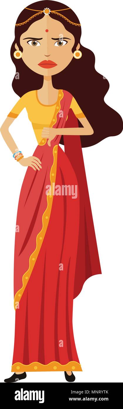 Disappointed angry business woman frowning character cartoon vector ...