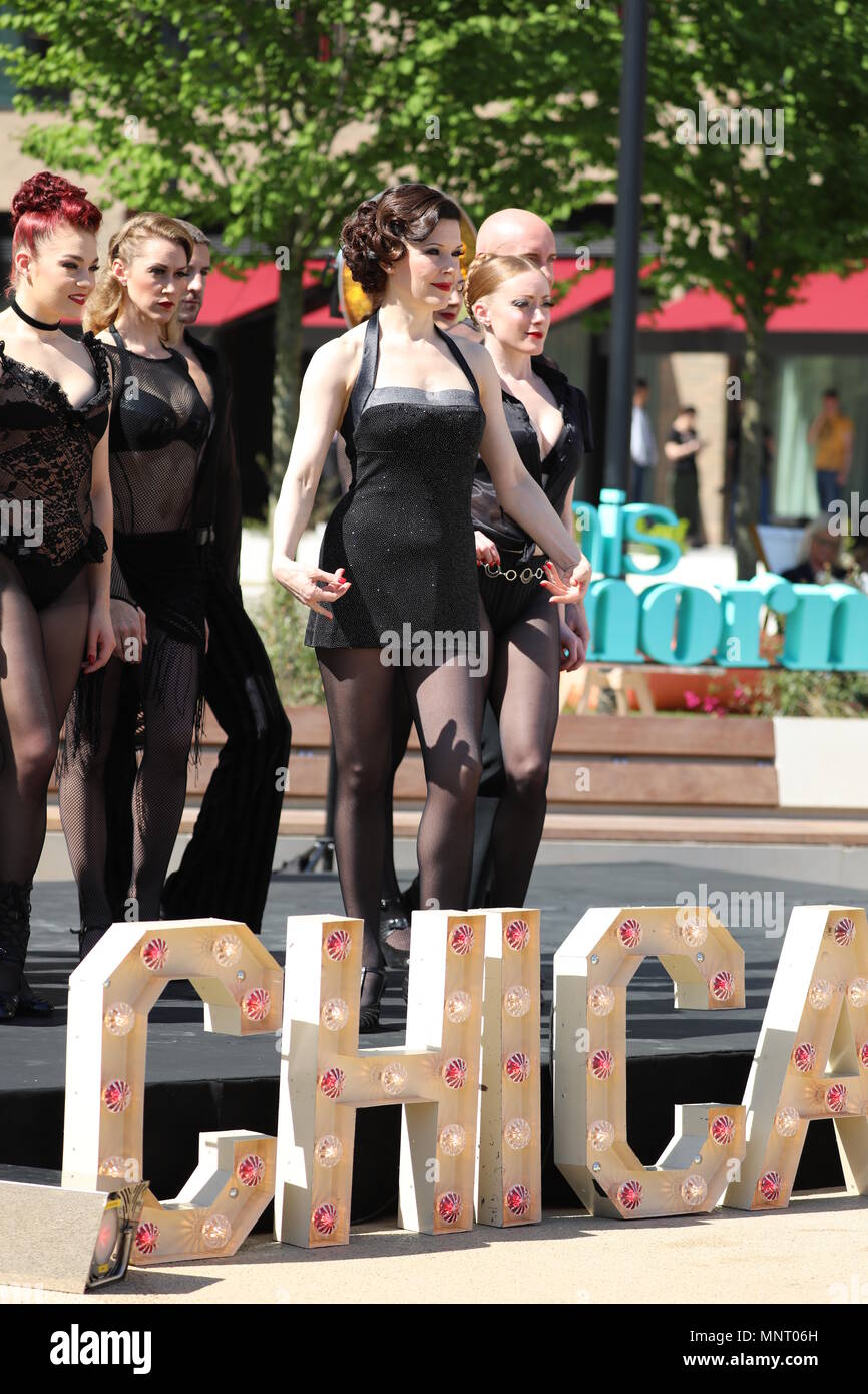 'This Morning' filming at the ITV studios Featuring: Cast of Chicago ...