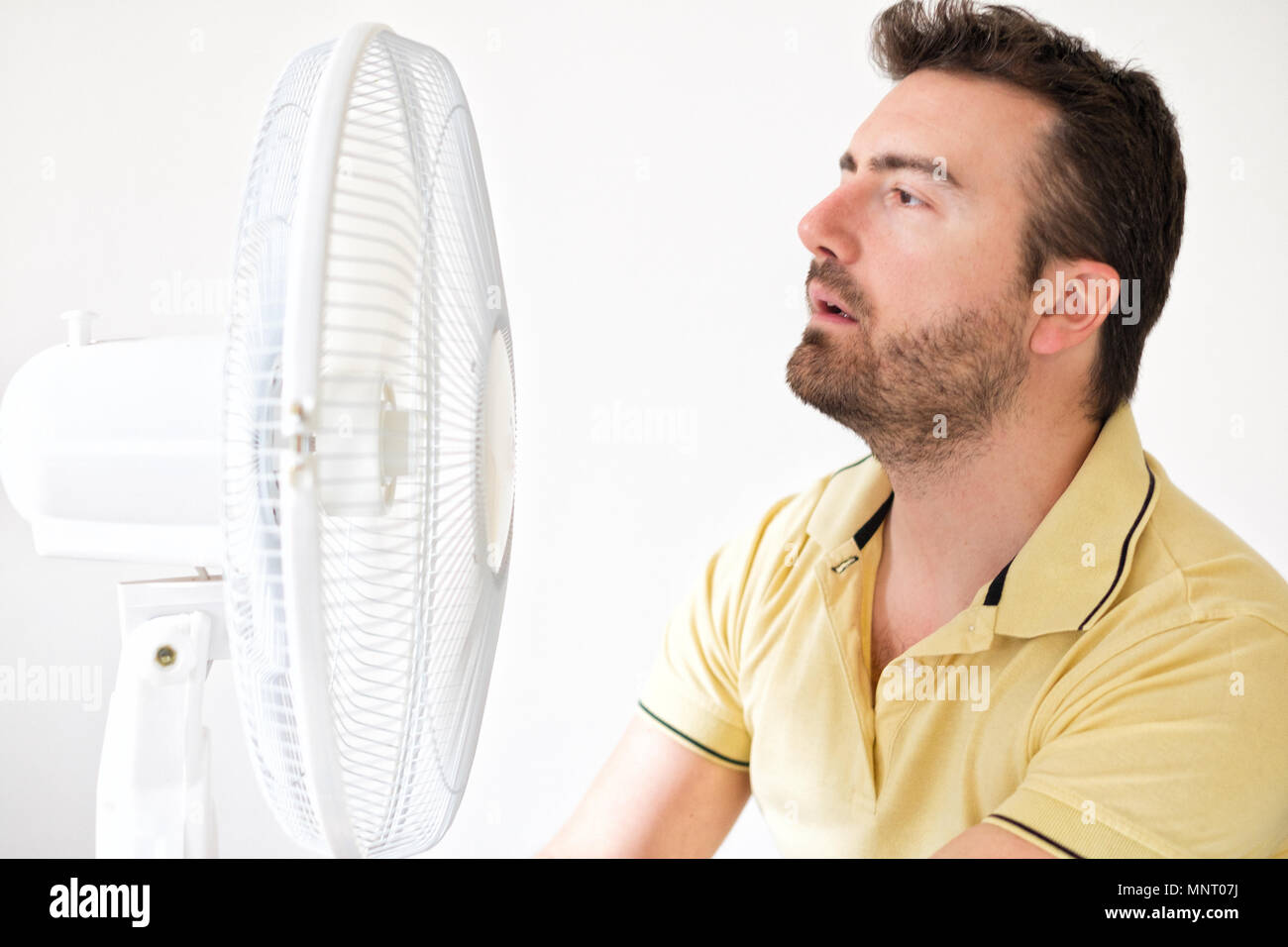 Suffering from temperature hi-res stock photography and images - Alamy