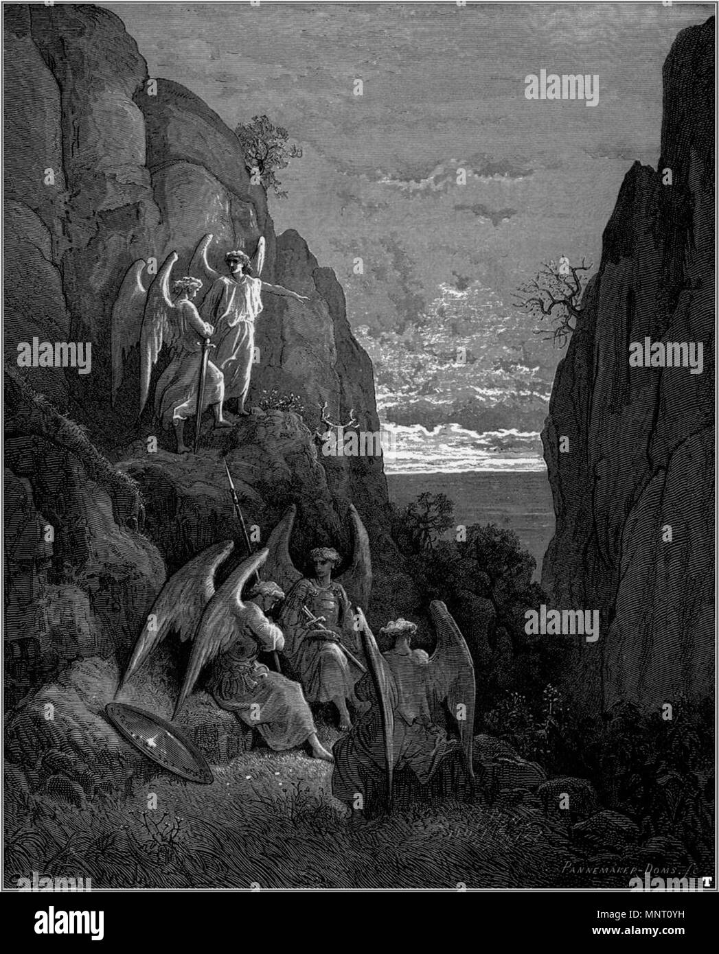 . Illustration for John Milton’s “Paradise Lost“ . 1866. 959 Paradise ...