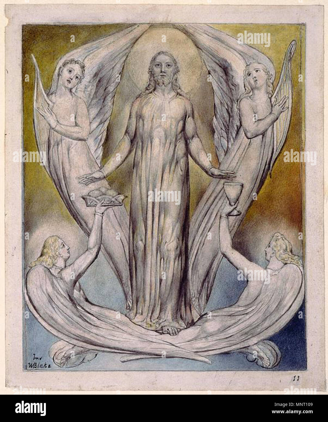 . Watercolor Illustration to Milton's Paradise Regained by William ...
