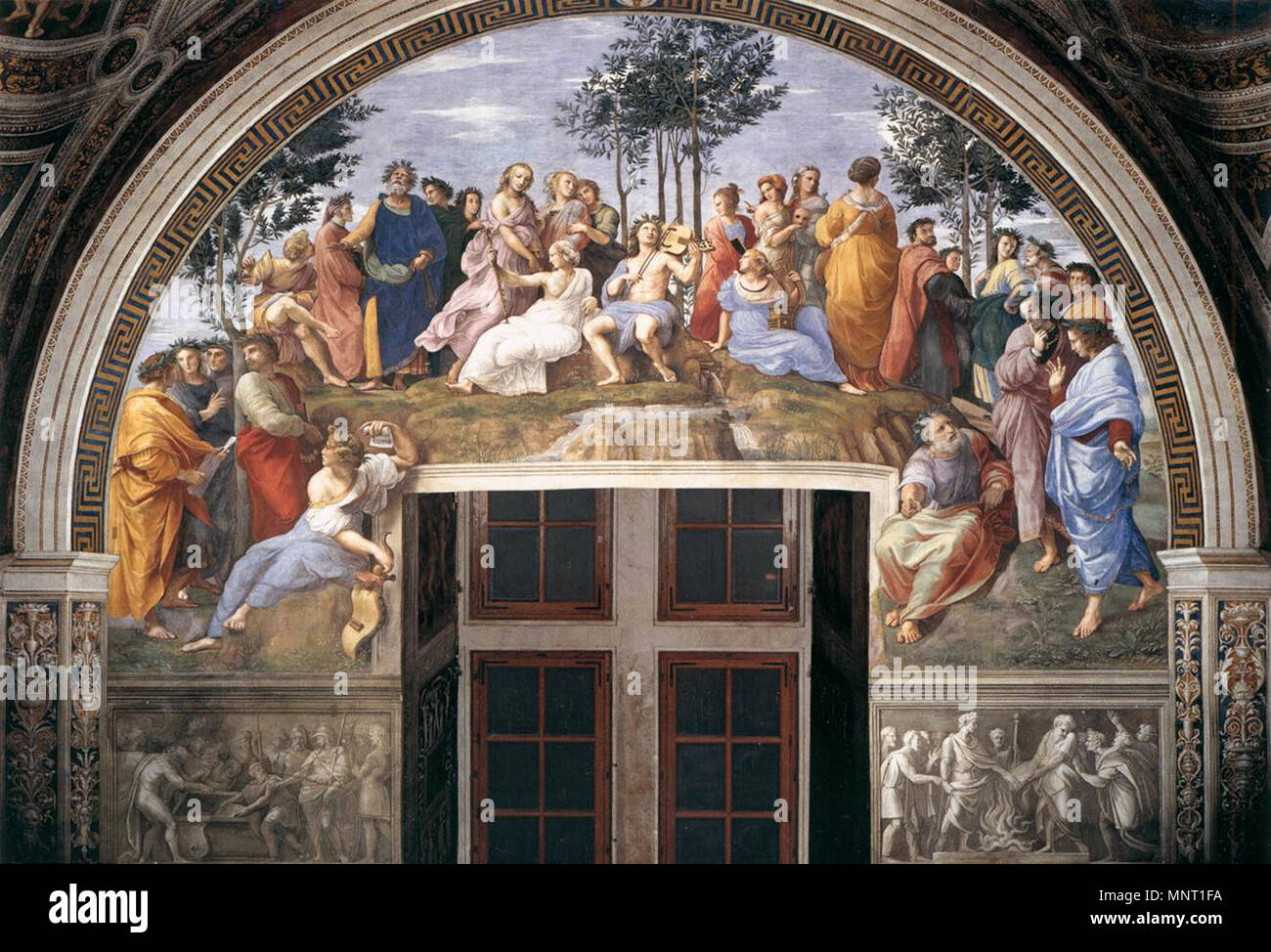 English: The Parnassus between 1509 and 1510. 962 Parnaso 01 Stock ...